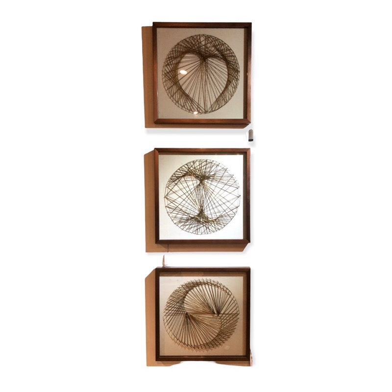 (SALE 35890 !!! ใส่ Code Shopee) String Art Luxury Handmade Wall Art ใน ...