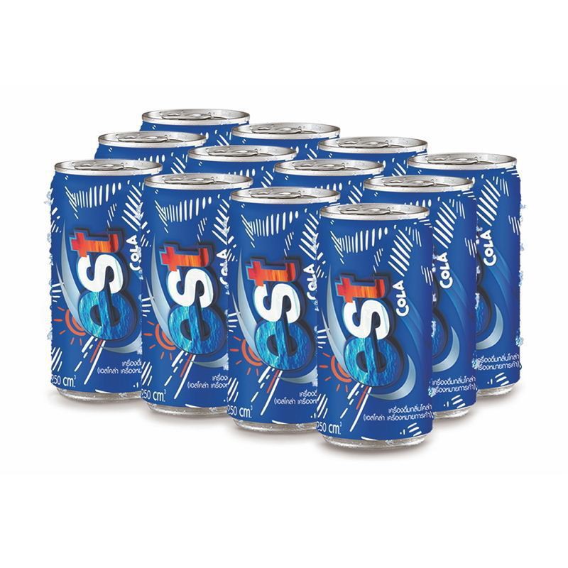 EST Cola เอสโคล่า เครื่องดื่มน้ำอัดลม ขนาด 250ml แพ็คละ12กระป๋อง ...