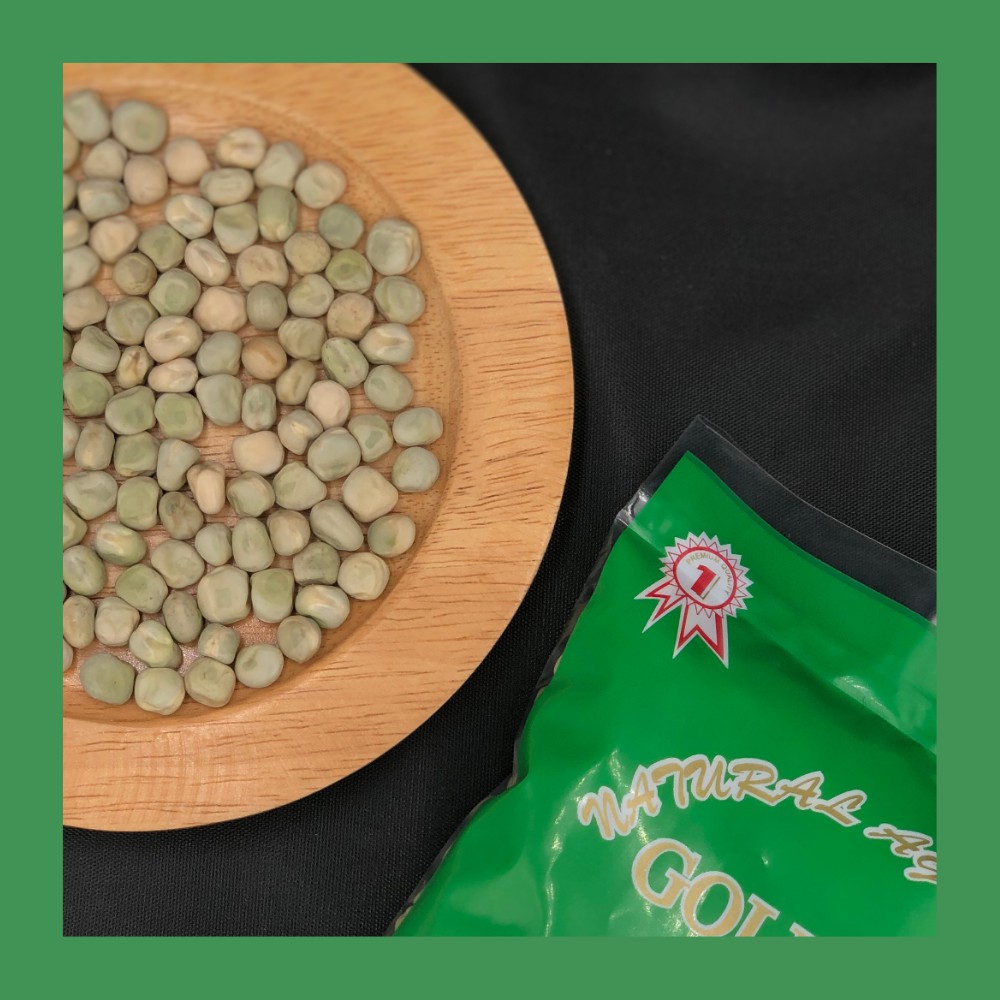 ลันเตาเขียว ดิบ 500 กรัม Green peas, Green matar, Green mutter 500g ...