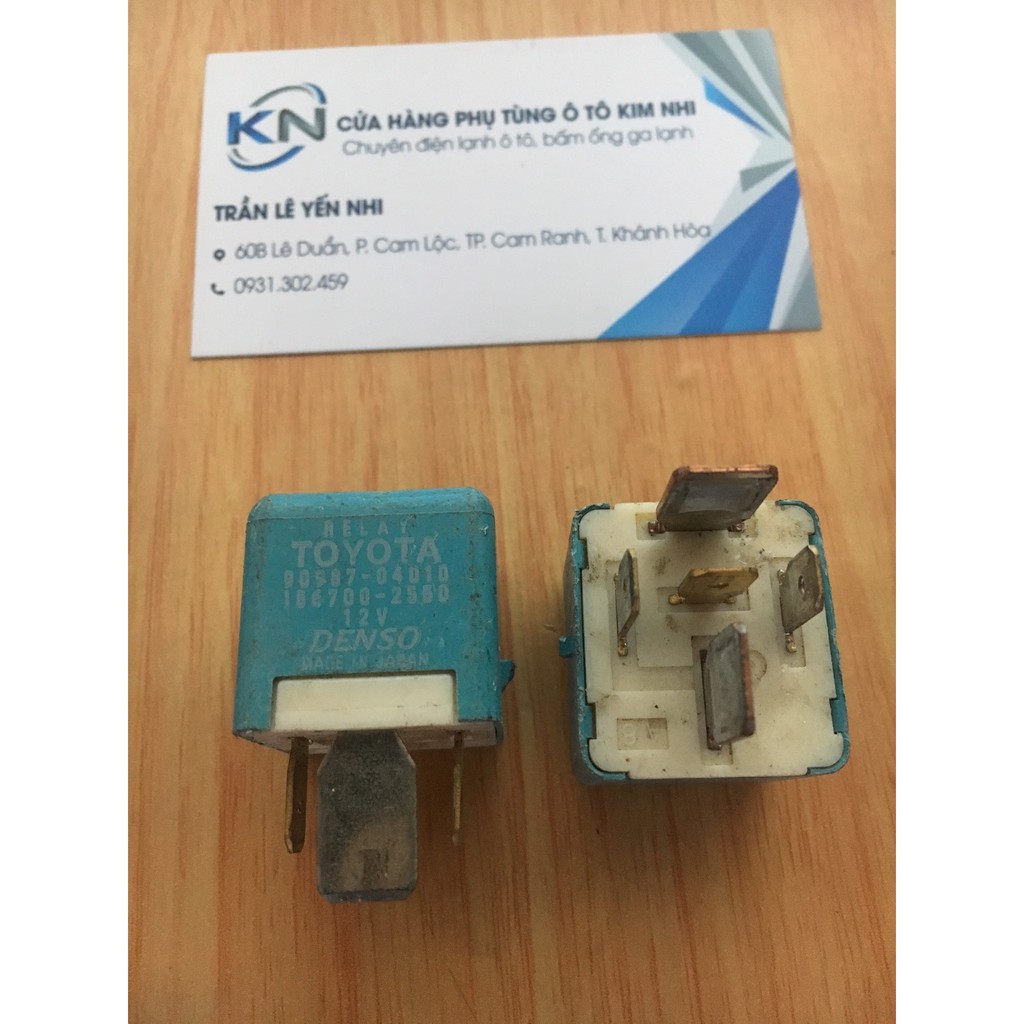 รีเลย์ (ROLE) 5 ขา 12V Denso Japan (มีสินค้า) | Shopee Thailand