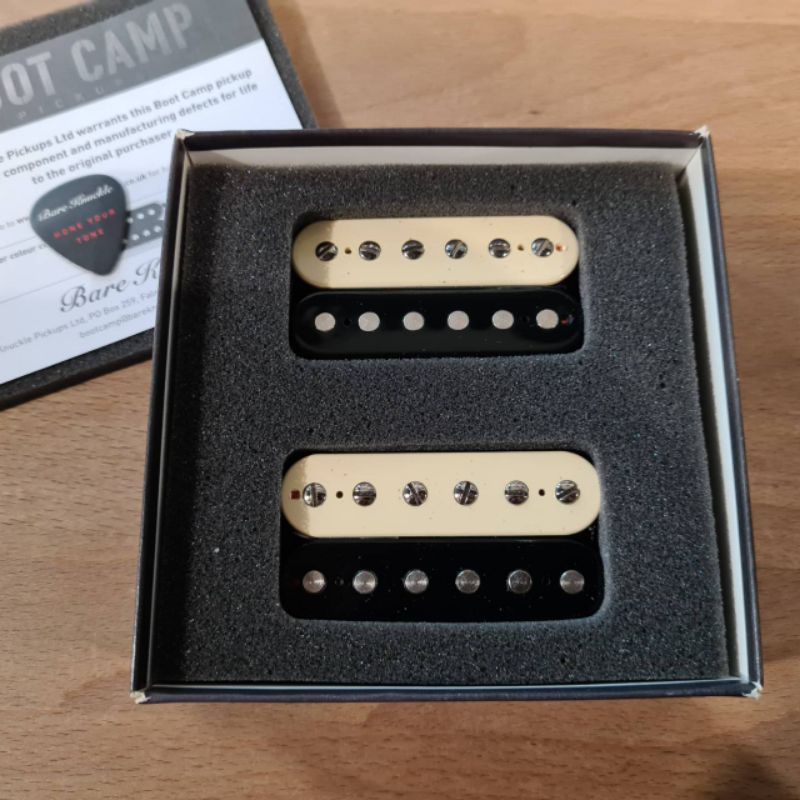 Pickup Bare knuckle Bootcamp รุ่น Brute force hambuckers ปิ๊กอัพ ...