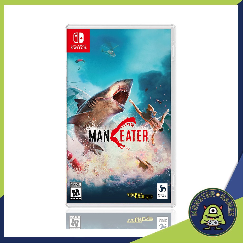 Maneater Nintendo Switch Game แผ่นแท้มือ1!!!!! (Man eater Switch ...