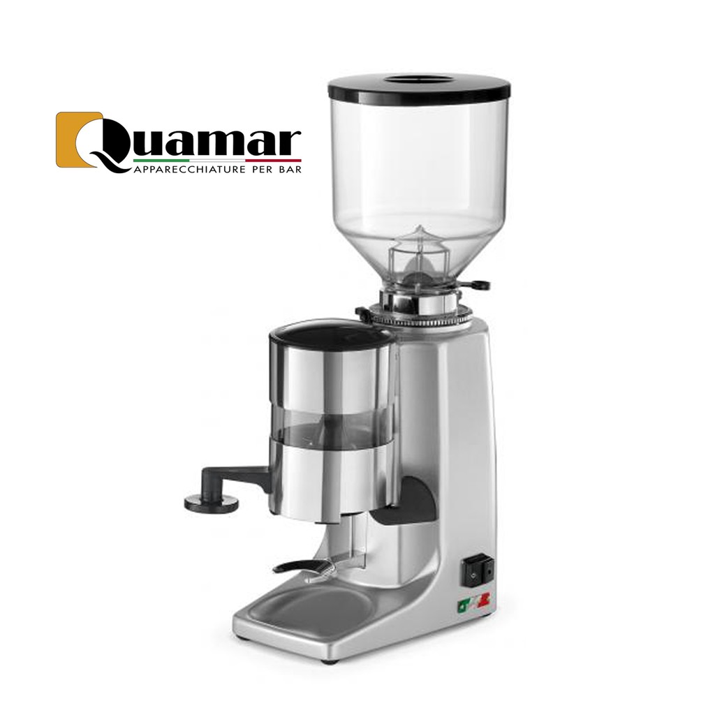 Quamar รุ่น M80 TOP (Automatic Doser) สี Aluminium เครื่องบดเมล็ดกาแฟ ...