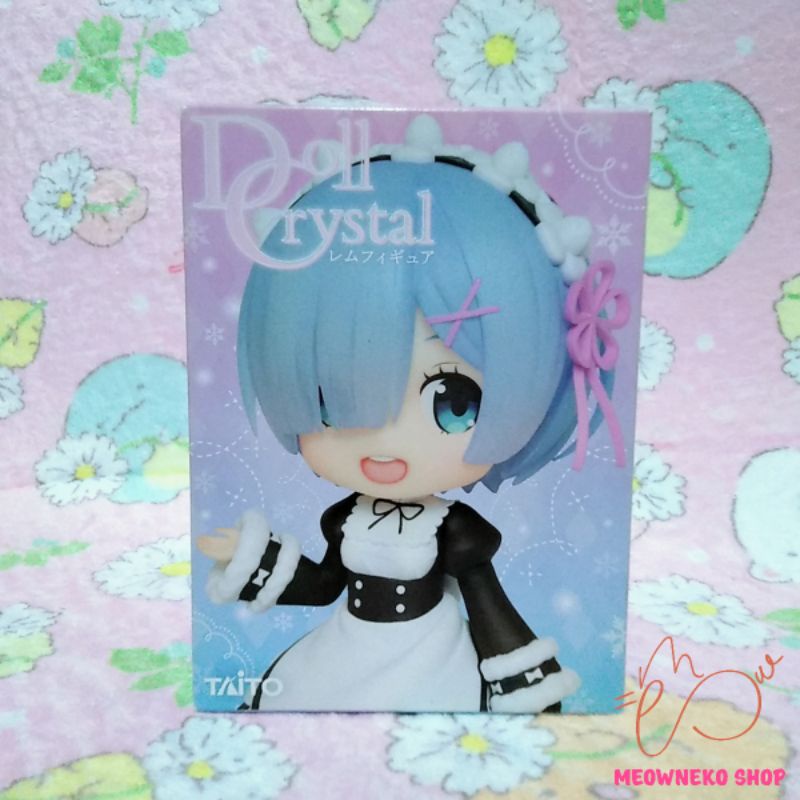 ลิขสิทธิ์แท้‼️Doll Crystal Rem Figure ฟิกเกอร์เรม รีเซโร่ (Re:zero ...