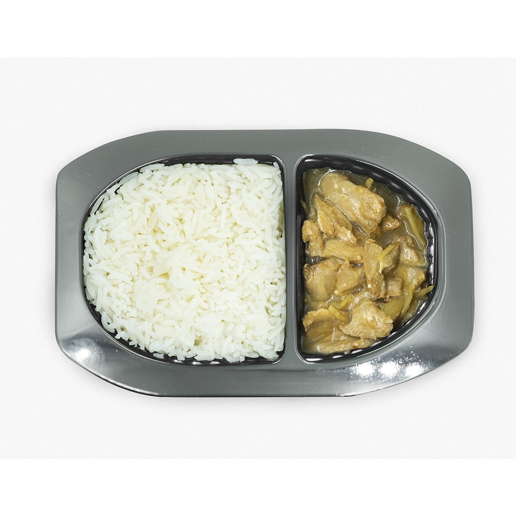 ข้าวพร้อมแกงไก่ผัดขิง ตราชิมดู อย. ฮาลาล (Grab and Go) | Shopee Thailand