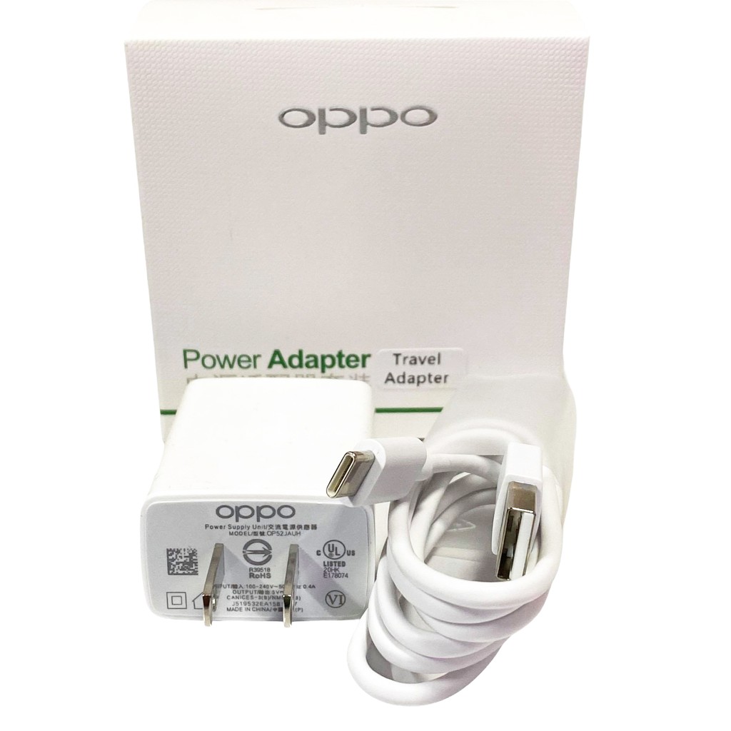 ชุดชาร์จ หัวชาร์จพร้อมสายชาร์จ MAX 5V2Aใช้ได้หลายรุ่นเช่น OPPO A5/A9 ...