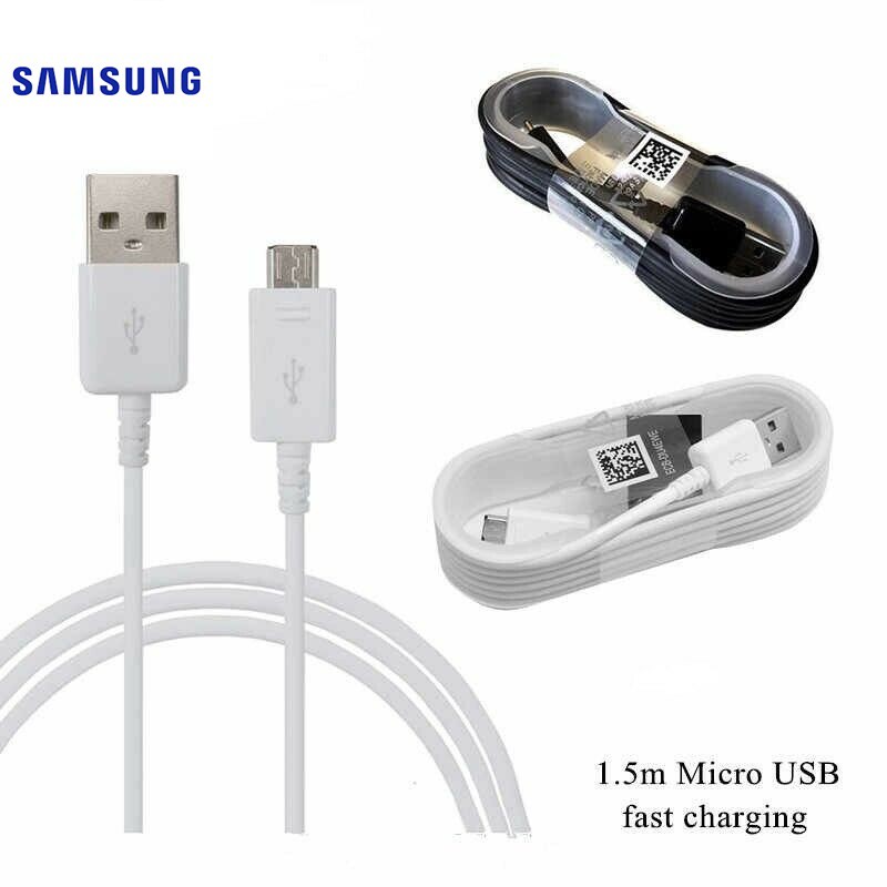 สายชาร์จ Samsung แท้ ยาว1 5 Usb Micro ใช้งานได้กับมือถือทุกรุ่น เช่น A5