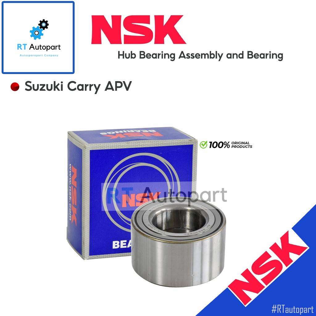 NSK ลูกปืนล้อหน้า Suzuki Carry / ลูกปืนล้อ แครี่ / 35BWD24 | Shopee ...