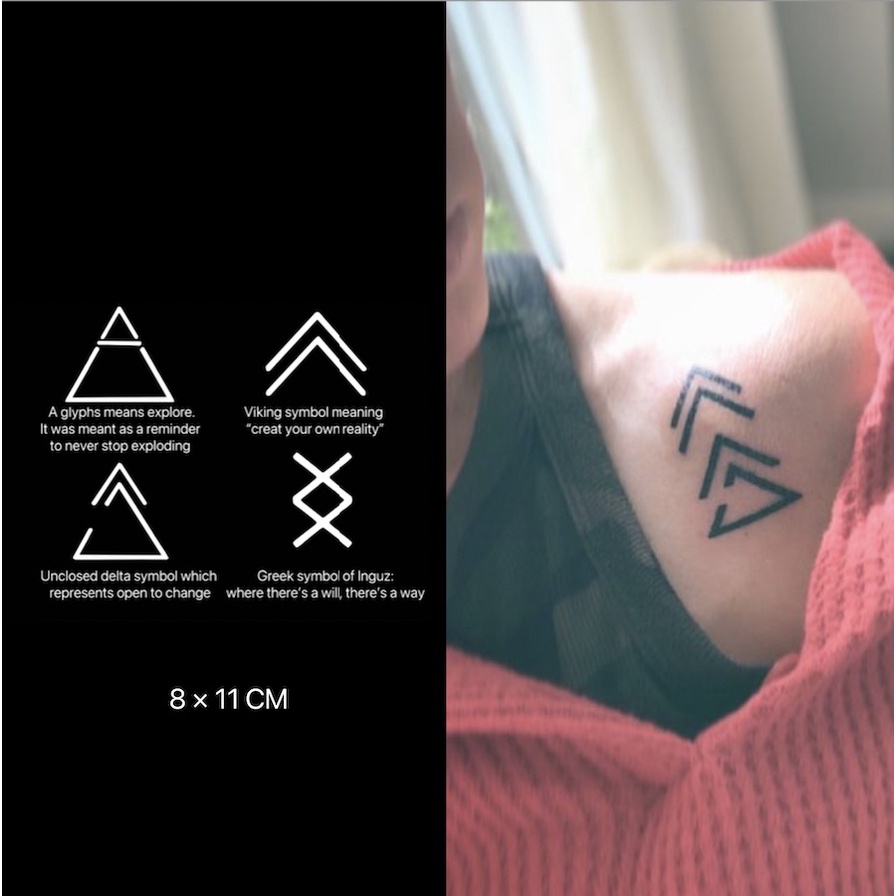 Mars Tattoo NEW Technology Magic - สติกเกอร์รอยสัก temporary tattoo ติดทนนาน 2 สัปดาห์ แบบ ...