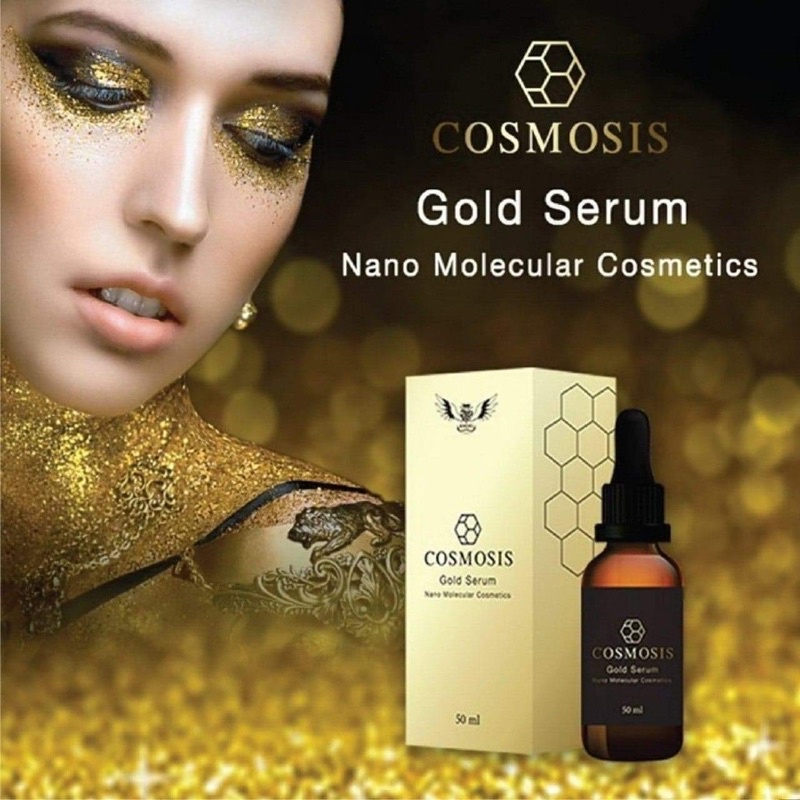 COSMOSIS Gold Serum Nano นวัตกรรมนาโนเห็นผลไวทันทีที่ใช้ | Shopee Thailand