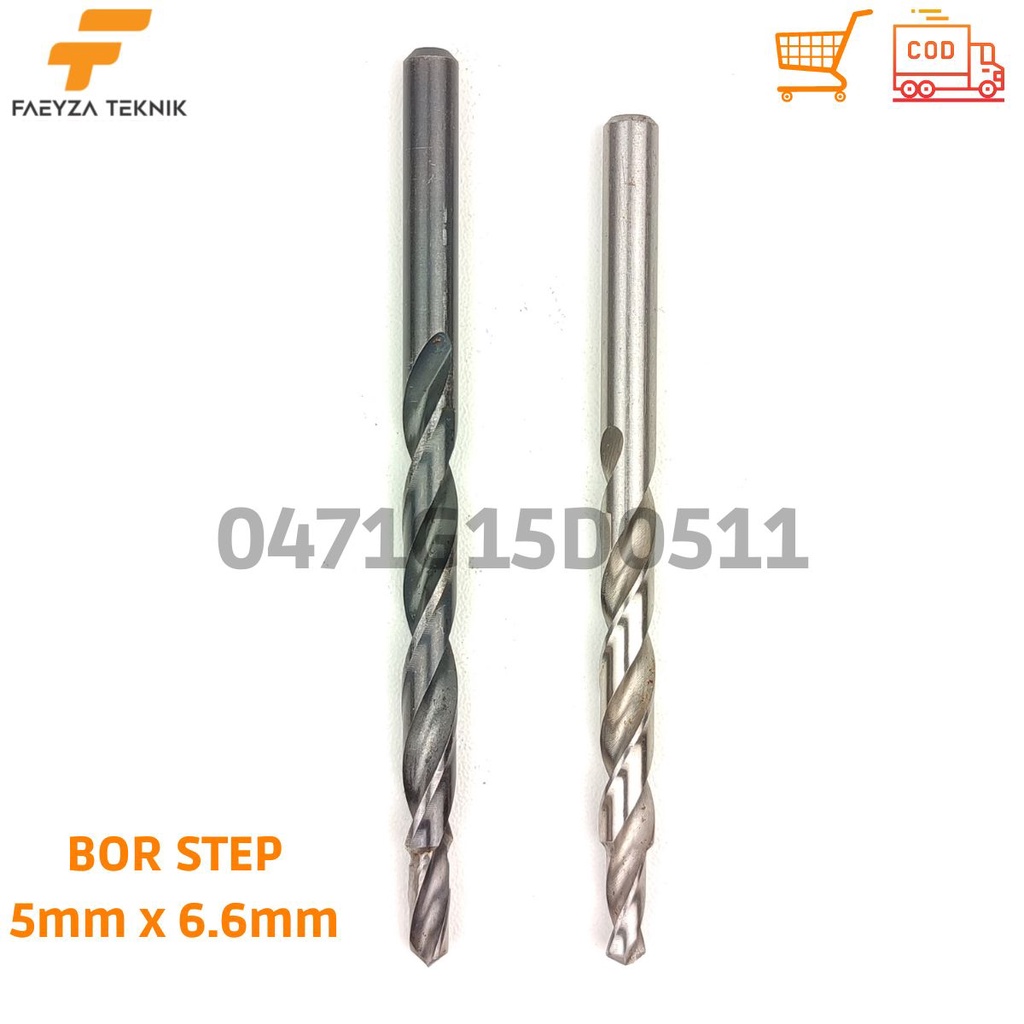 ขั้นตอนสว่าน 5mm x 6.6mm Counter Bore Hss YG Not Nachi | Shopee Thailand