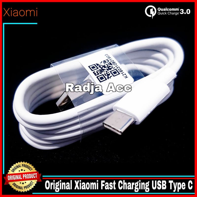 สายเคเบิลข้อมูล Xiaomi Redmi 10C Redmi Note 10 5G ORIGINAL 100% Fast ...