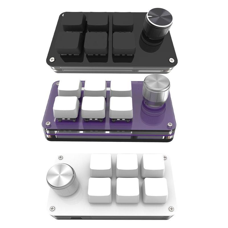 Custom Programming Macro Knob Keyboard 12/9/6/3 Keys Copy Paste Mini Button For Photoshop Gaming ...