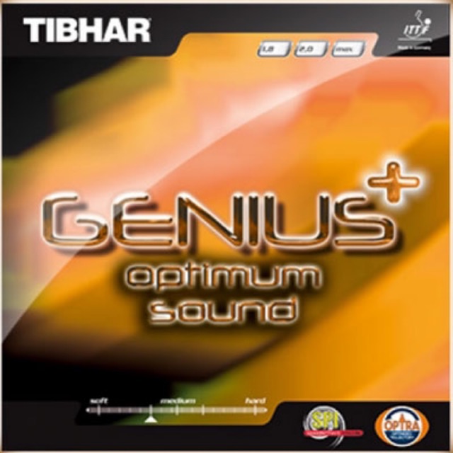 ยางปิงปอง Tibhar Genius+Optimum Sound | Shopee Thailand
