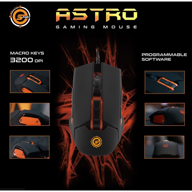 Neolution E-Sport Gaming Mouse รุ่น - Astro มี macro | Shopee Thailand