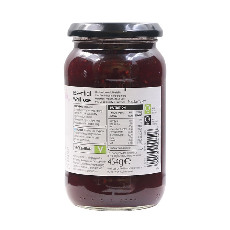 เวทโทรสแยมราสพ์เบอร์รี 454กรัม Wetrose Raspberry Jam 454 grams | Shopee ...