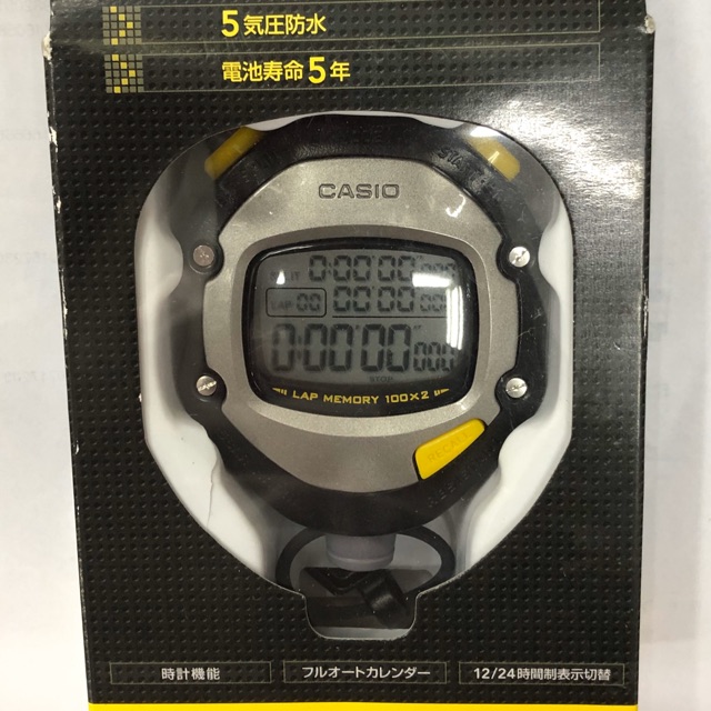 นาฬิกาจับเวลา Casio HS70W ของแท้ นำเข้าจากญี่ปุ | Shopee Thailand