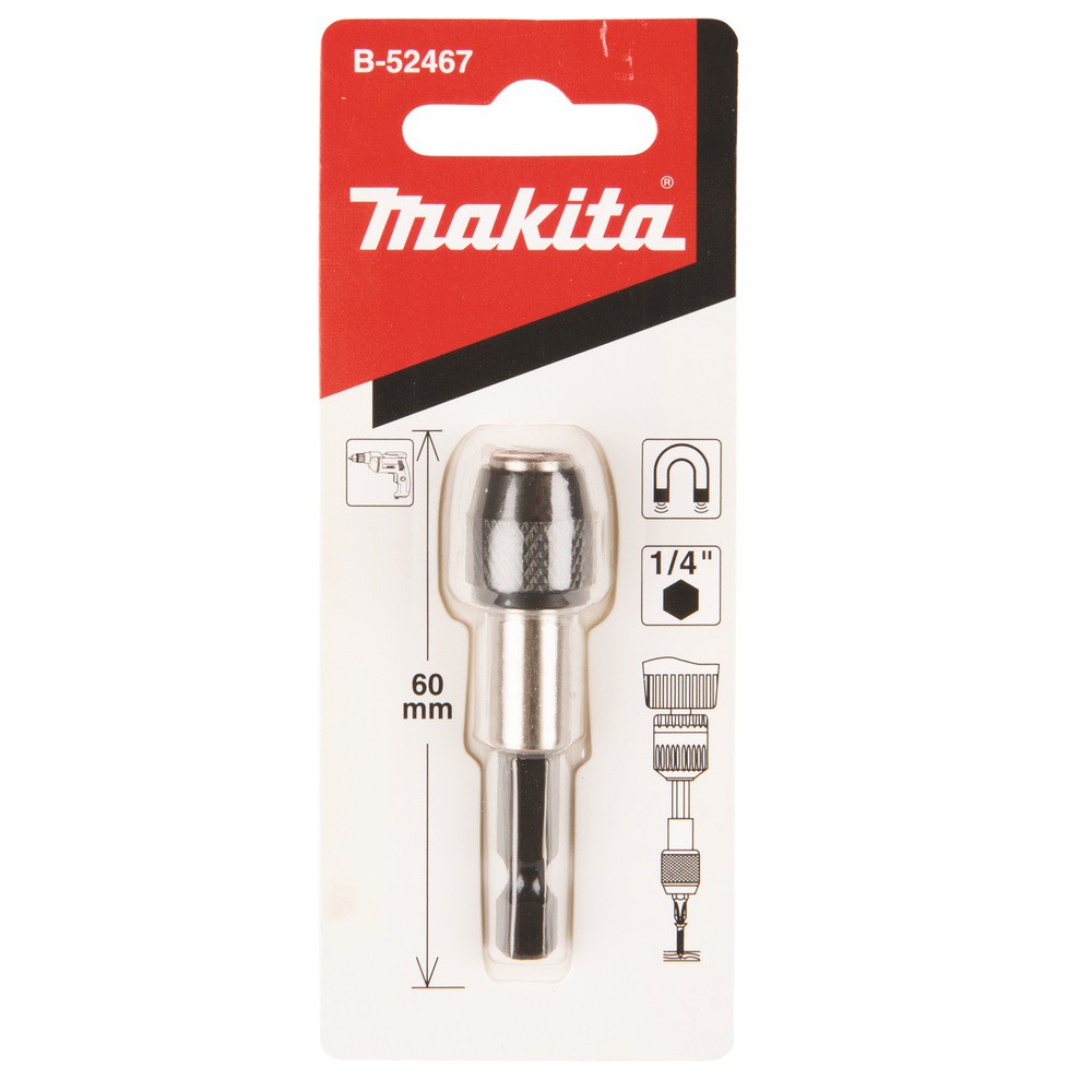 แกนแม่เหล็กจับดอกพร้อมล็อก 60mm. MAKITA B-52467 | Shopee Thailand