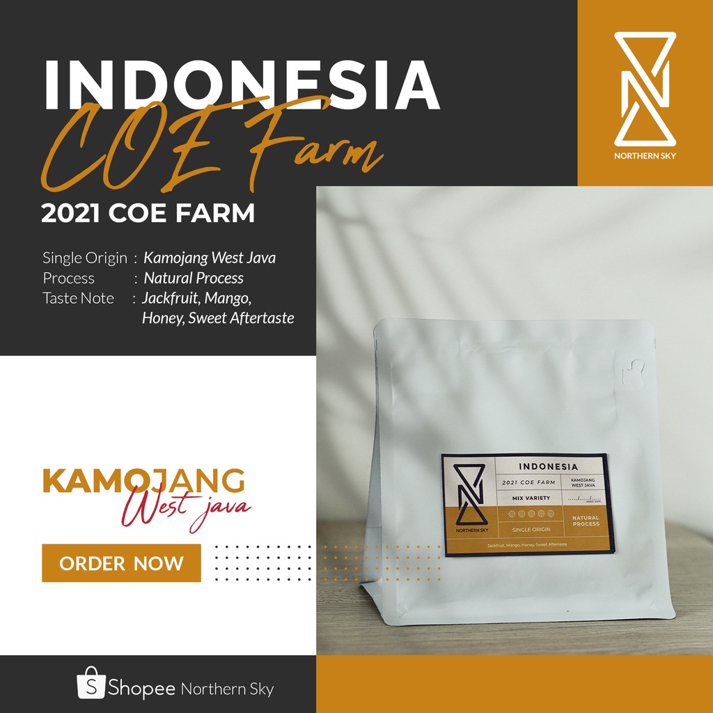 Arabica Kamojang COE Farm เมล็ดกาแฟอินโด I Mixed Variety I Natural ...