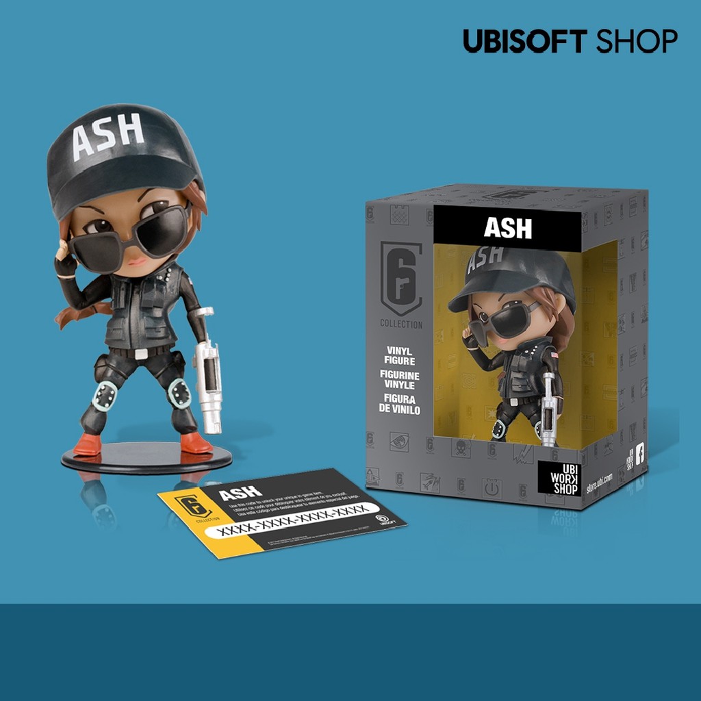 Ubisoft : Rainbow Six Siege Six Collection: Ash Chibi Figurine | Shopee ...