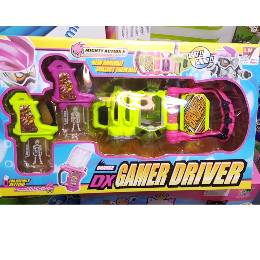 firstbuy_เข็มขัดมาสไรเดอร์ Dx Gamer Driver ตัวใหม่ รุ่นนี้มีเสียงมีไฟ ...