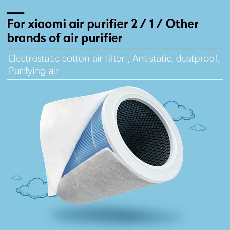 Universal air filter device dust protection for Xiaomi HEPA | Shopee ...