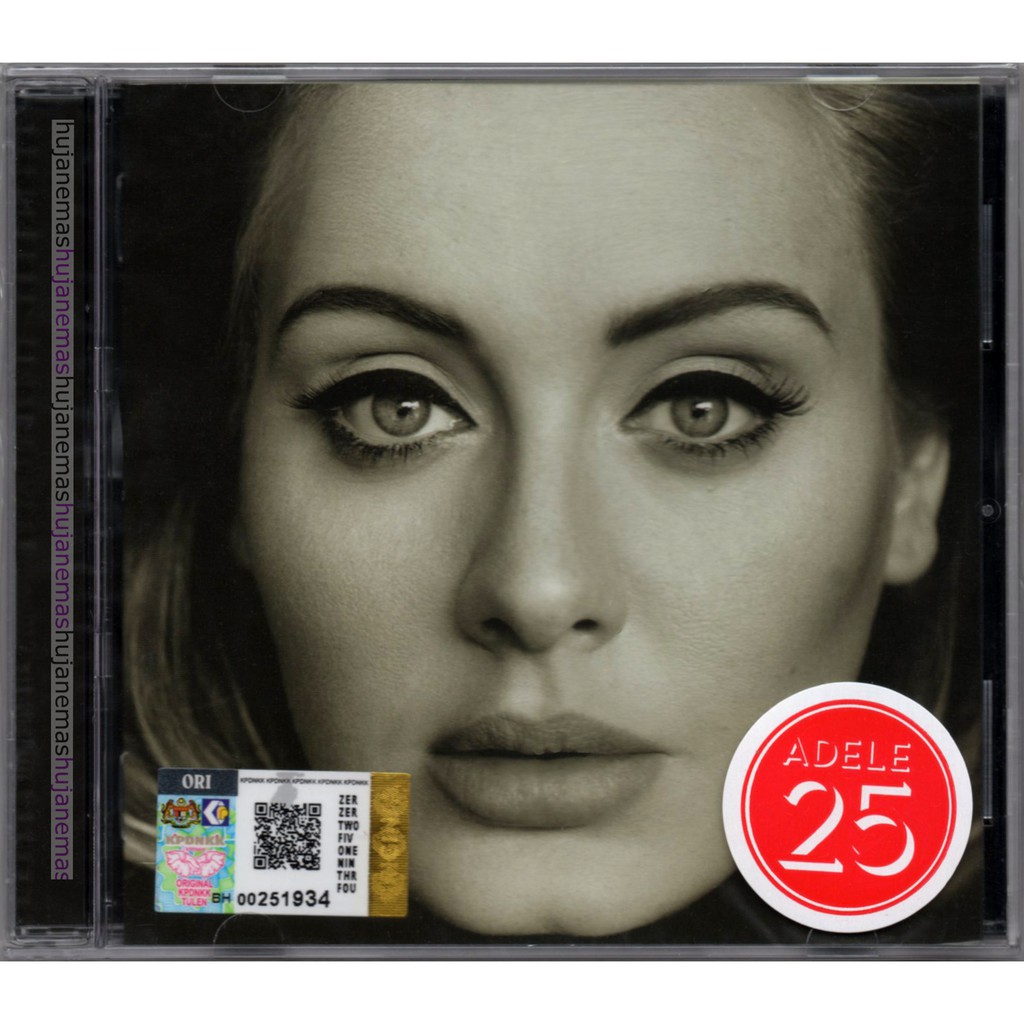 Adele "25 - สวัสดี / เมื่อเราจะเป็นหนุ่ม" 2015 SONY MUSIC CD (อัลบั้ม ...