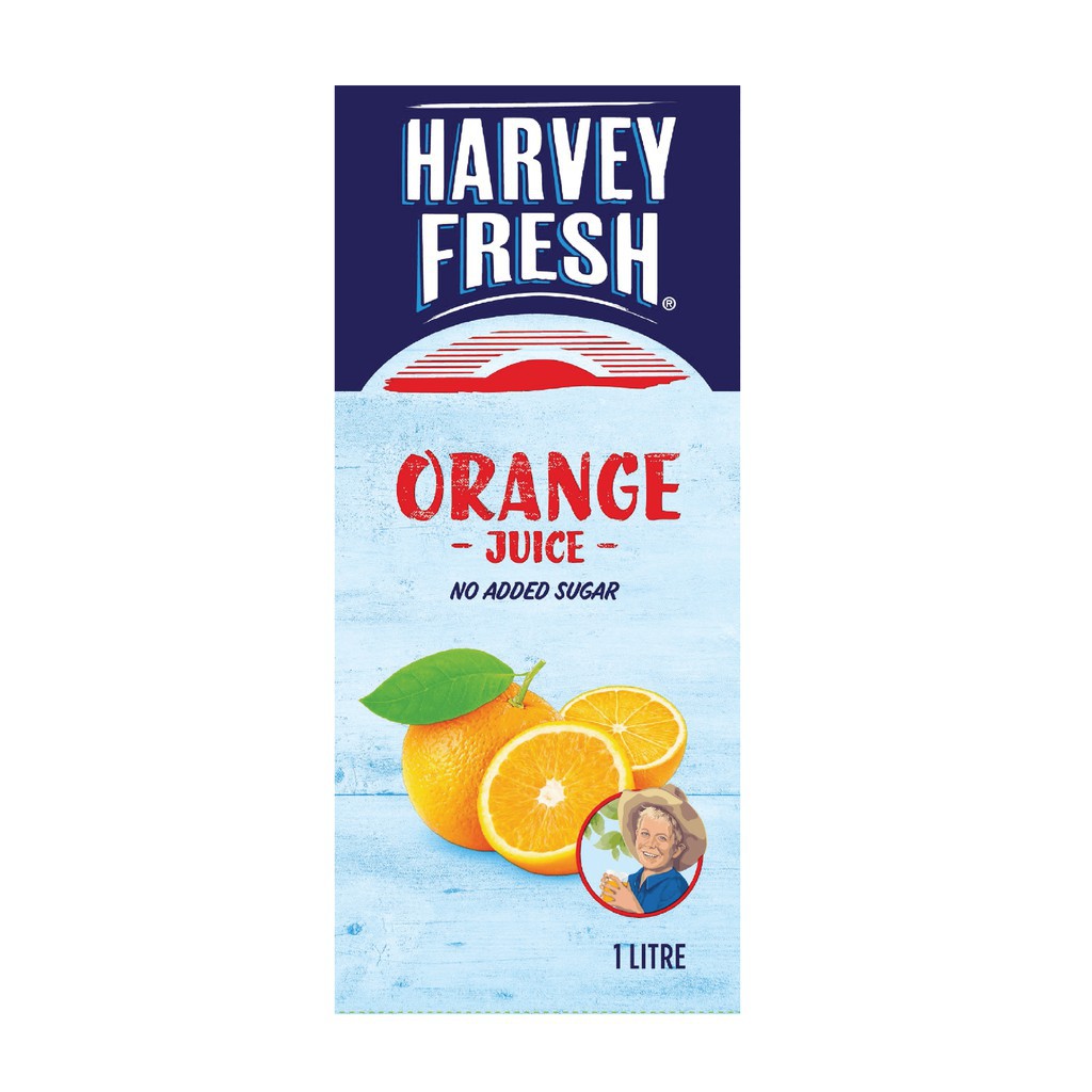 HARVEY FRESH ฮาร์เวย์เฟรช น้ำแอปเปิ้ล & น้ำส้ม 100% 1ล. จากออสเตรเลีย ...