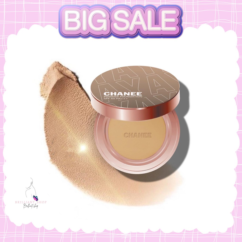แป้งพัฟชานี CHANEE ติดทน คุมมัน ปกปิด กันน้ำ กันแดด 50 เท่า กันเหงื่อ 24ชั่วโมง แป้งชานี แป้งพัฟ ...