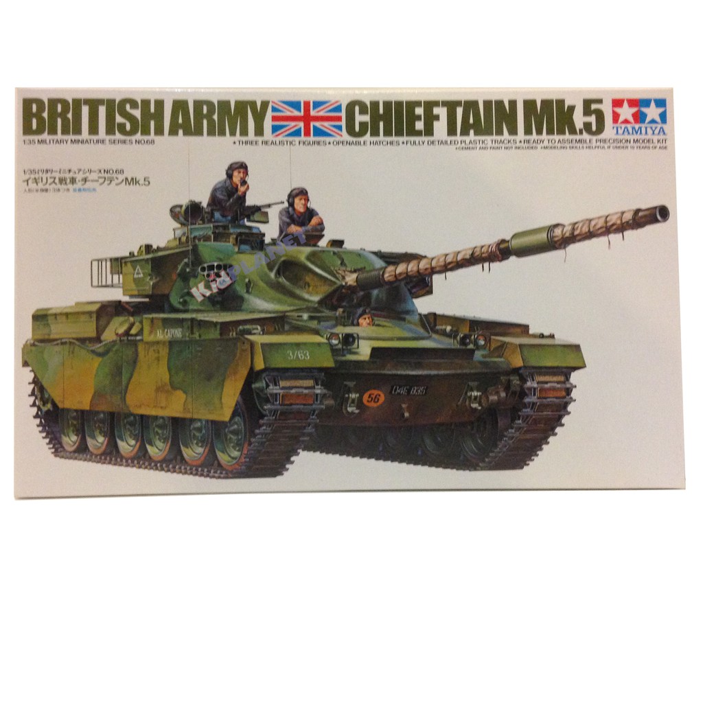 35068 Tamiya MODEL 1/35 Tamiya British Army Chieftain MK.5 | Shopee Thailand