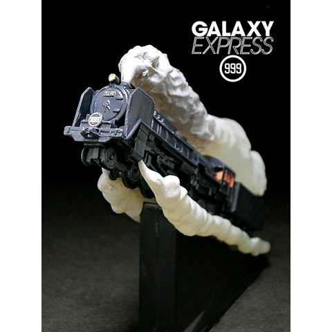 (มีของพร้อมส่ง) โมเดลรถไฟ รถด่วนอวกาศ 999 Galaxy Express 999 "Model Train" | Shopee Thailand