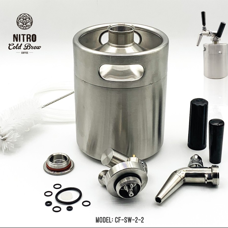 Hillkoff : Mini Nitro set 2 liter CF-SW-2-2 Nitro Cold Brew Coffee ...