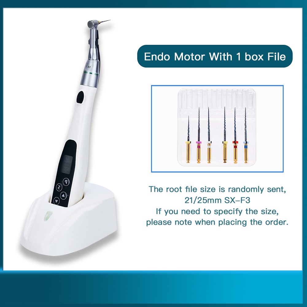 Niceden ทันตกรรม Intrument ไร้สาย LED endo มอเตอร์ EndoMate EndoMotor ...