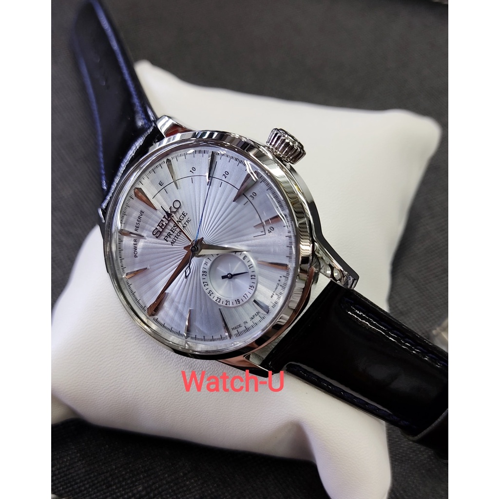นาฬิกาข้อมือผู้ชาย Seiko Automatic Presage Power Reserve รุ่น SSA343J1 ...