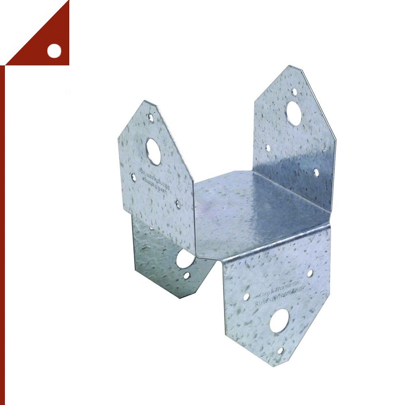 Simpson : SMPDSVI32* แผ่นยึด Strong-Tie 4X4 Post Cap Base Z-Max, Pack ...