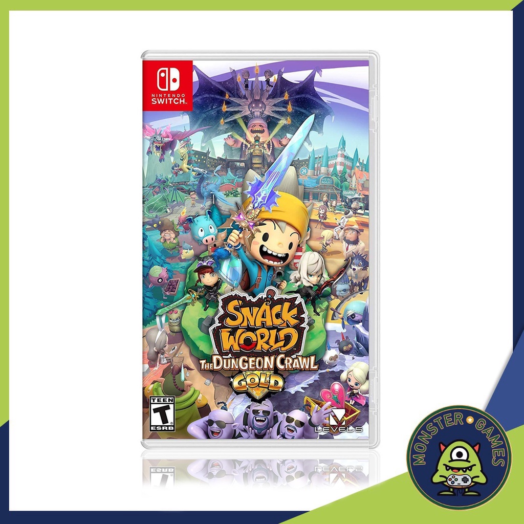 Snack World The Dungeon Crawl Gold Nintendo Switch Game แผ่นแท้มือ1 ...