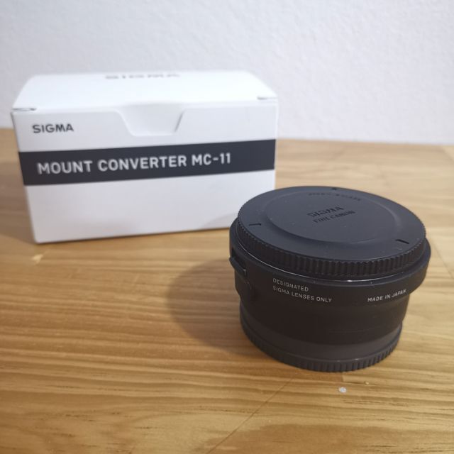 อะแดปเตอร์ Sigma mc11 converter มือสอง | Shopee Thailand