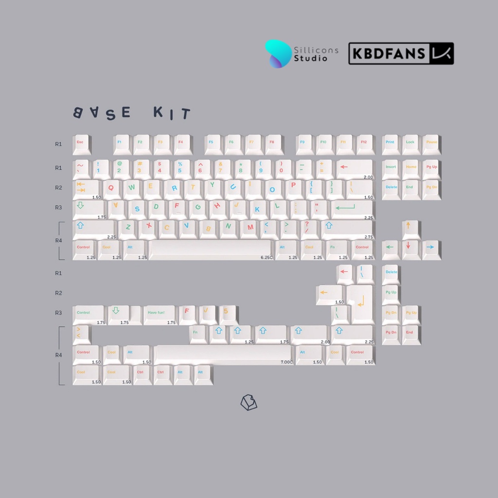 คีย์แคป KBDFans EPBT X BIIP COOL KIDS KEYCAPS SET | Shopee Thailand