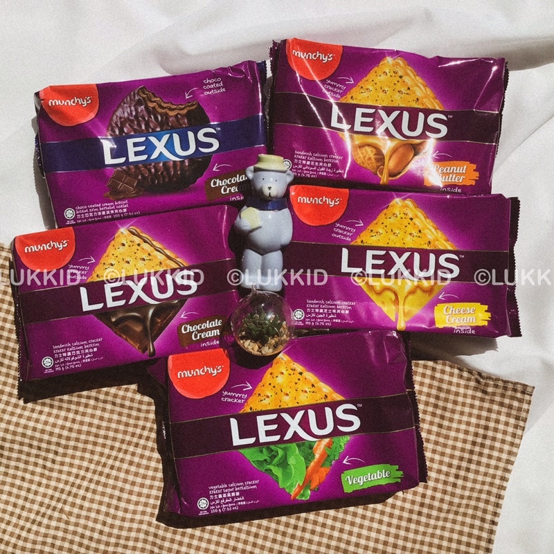 Munchy’s : Lexus crackers and cream biscuits series แครกเกอร์/ครีมบิสก ...