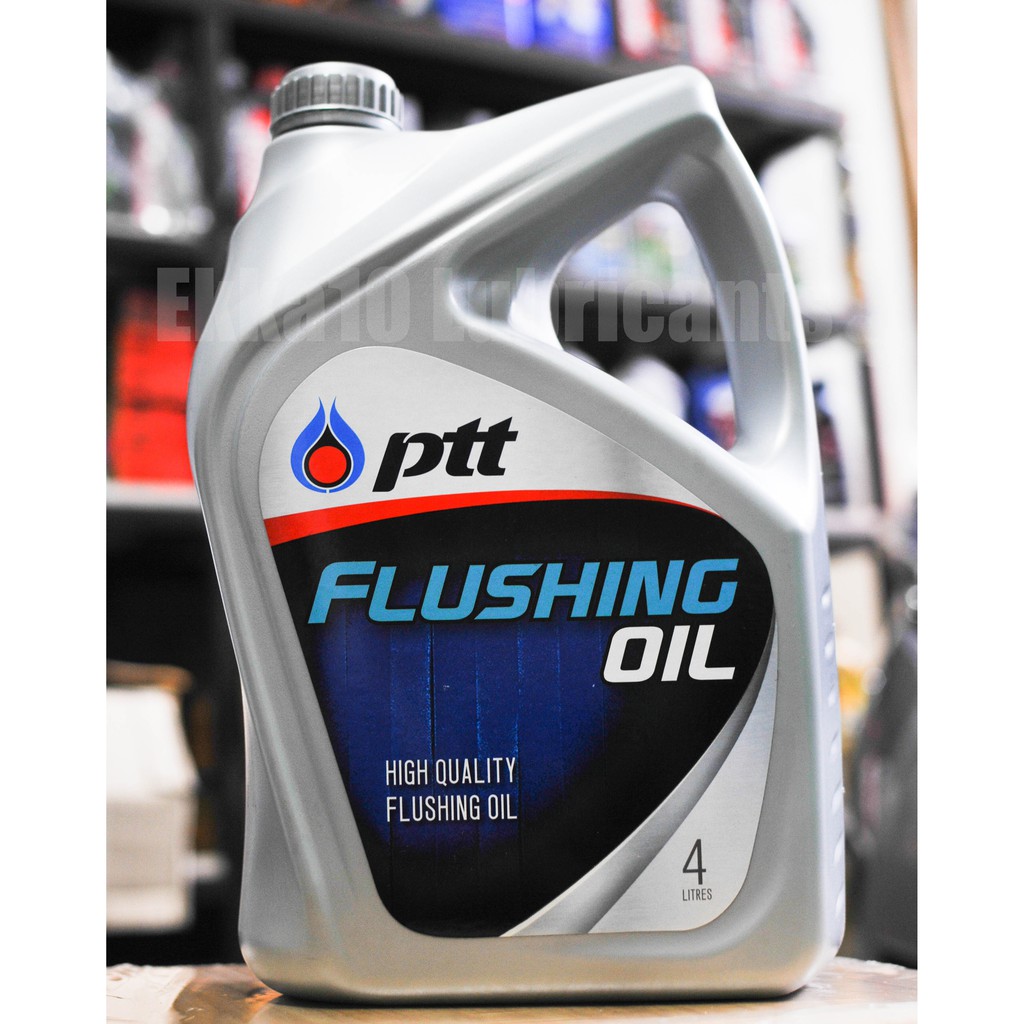 PTT Flushing Oil น้ำยาทำความสะอาดภายในเครื่องยนต์ขนาด 4 ลิตร | Shopee ...