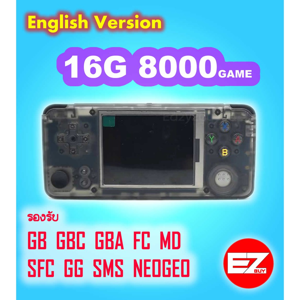 [English Version]Retro game handheld 10000เกม เครื่องเดียวเล่นได้ถึง 9 ...