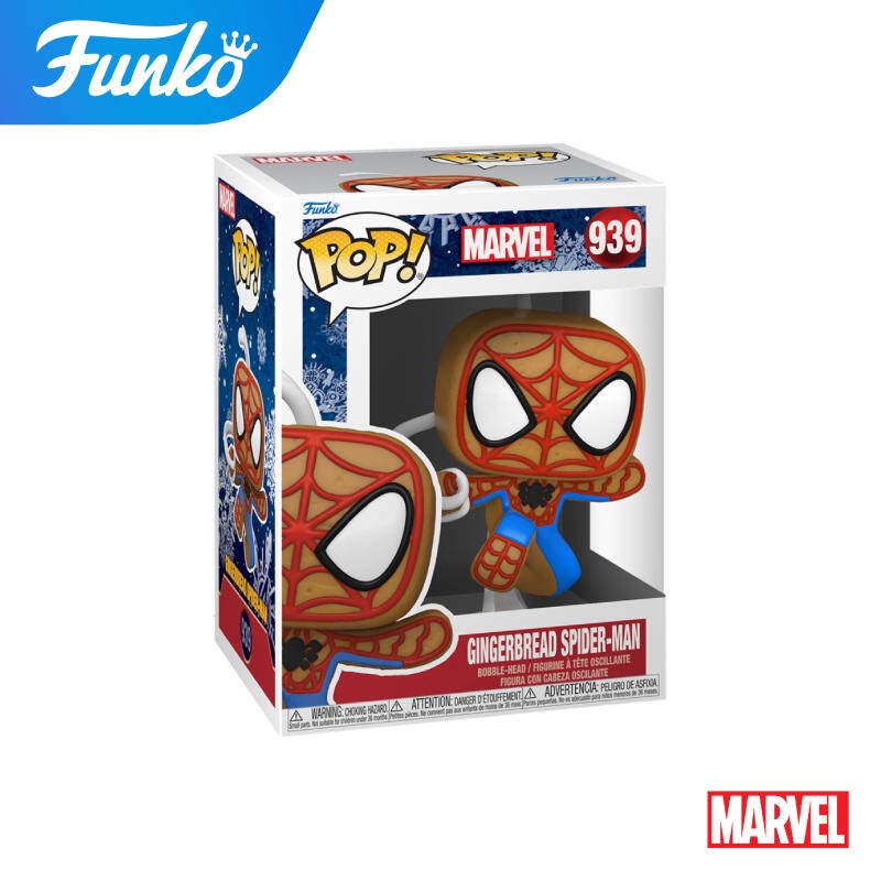 Funko Pop! Marvel : Gingerbread - Spider-Man | Shopee Thailand