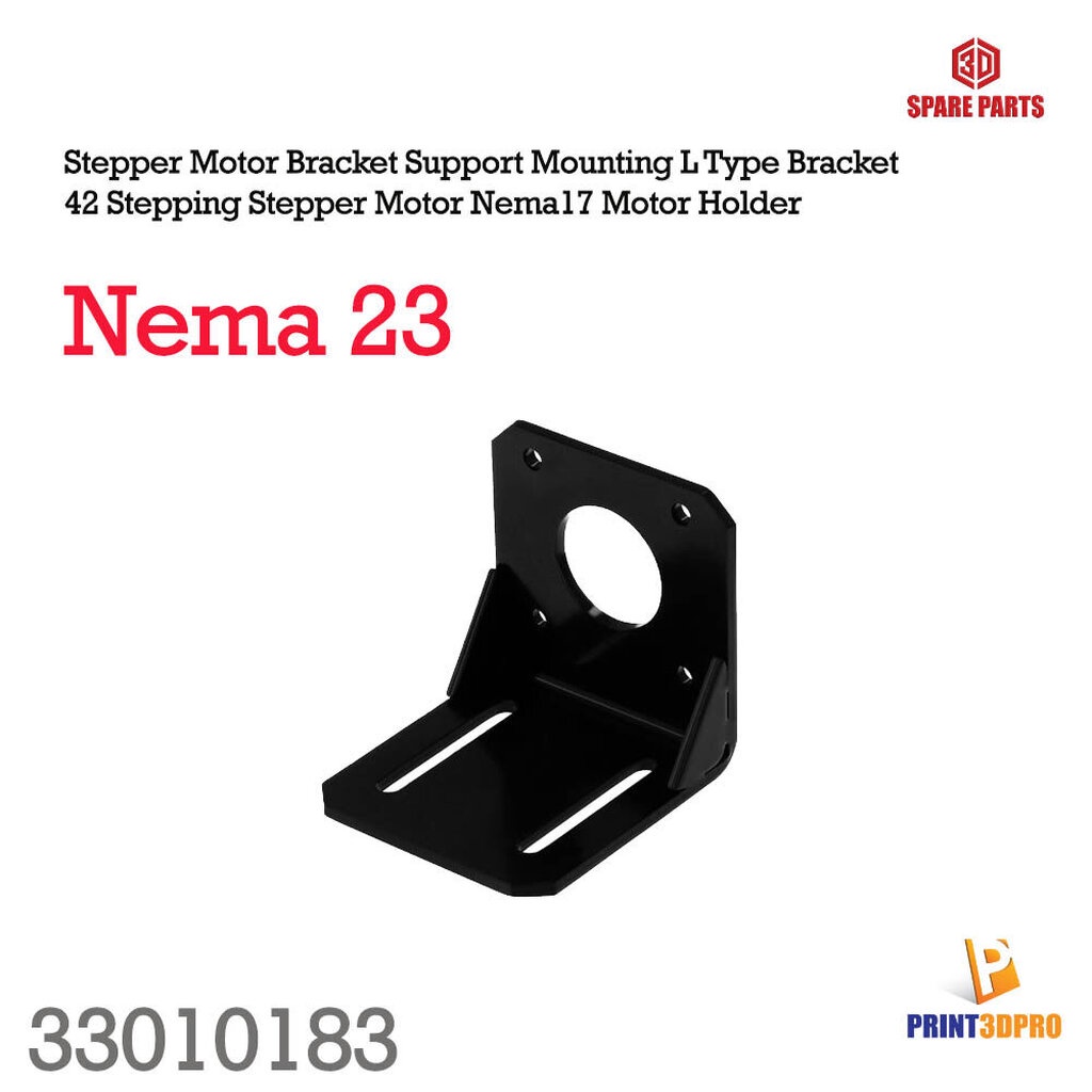 3D Printer Part NEMA 23 Step Motor Accessories Bracket Support Mounting ...
