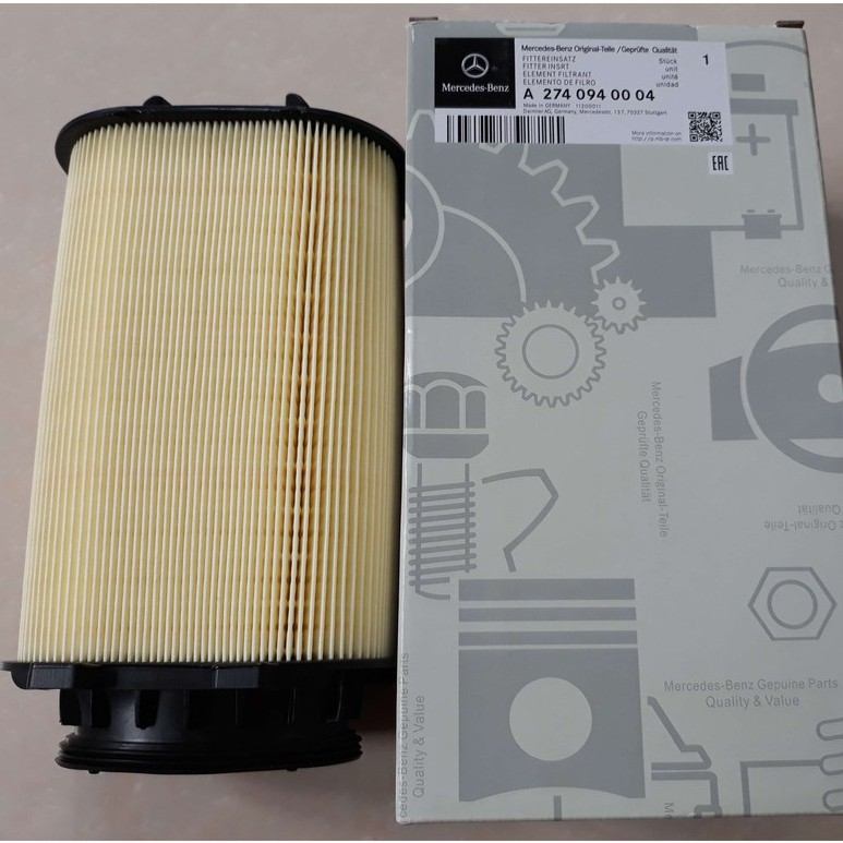 Mercedes-Benz AIR FILTER M274 W205 W213 W212 FACLIFT W207 SLC W172 ...