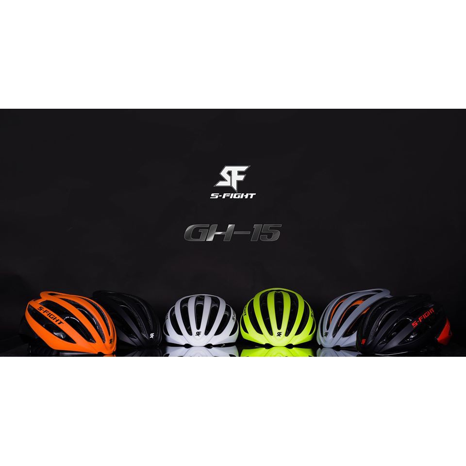 หมวกจักรยาน S-fight รุ่น GH-15 (บรรจุ 1 ชิ้น) | Shopee Thailand
