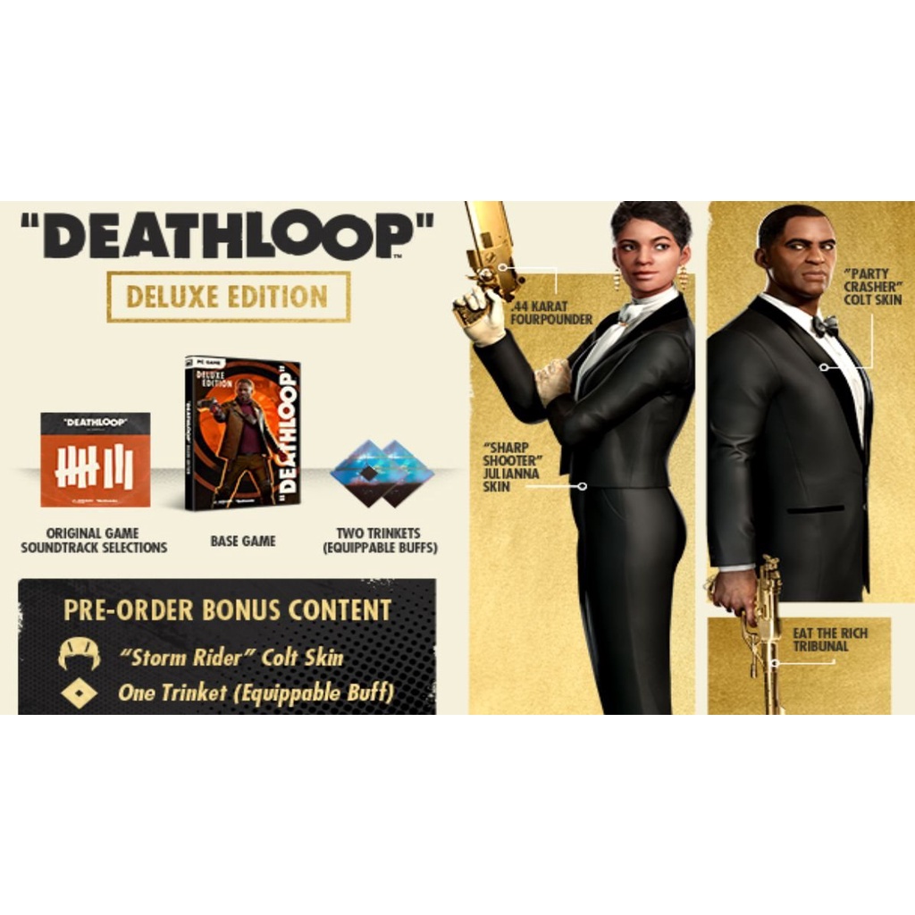 DEATHLOOP - Deluxe Edition All DLC + Preorder Bonus Steam Offline ...