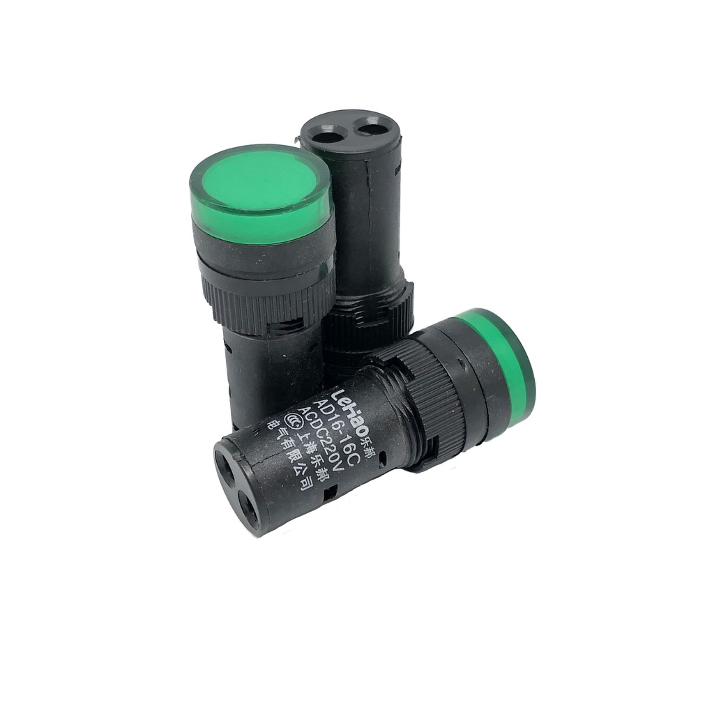 AD16-16C LED Pilot Lamp 16mm AC DC 220V 12V 24V ไฟสถานะ ตู้ควบคุม ตู้ ...