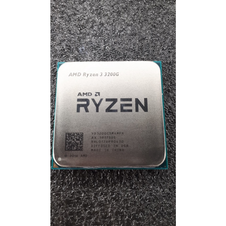 CPU (ซีพียู) AMD RYZEN 3 3200G 3.6 GHz Integrated GraphicsRadeon Vega 8 ...