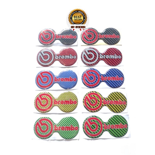 BREMBO LOGO RAISED EMBLEM สําหรับมอเตอร์ไซค์ขนาดใหญ่ คุณภาพดีที่สุด ...