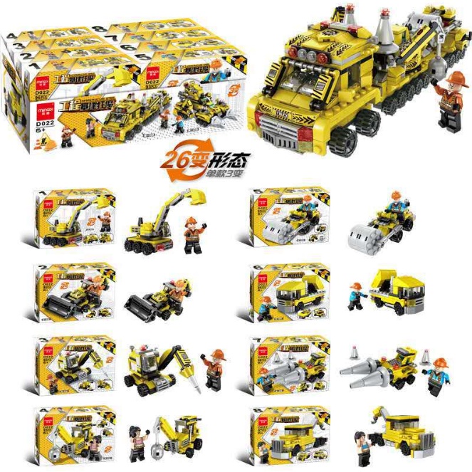 minGDi® ชุดตัวต่อ LEGO วิศวกร Engineering 8 in 1 (93 - 762 ชิ้น ) 8 ...